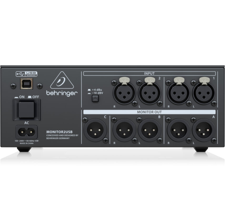 BEHRINGER MONITOR2USB - SOUND CITY